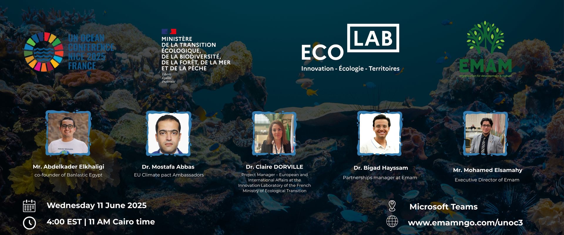 Emam | AI for Ocean Conservation | UNOC3 Side Event