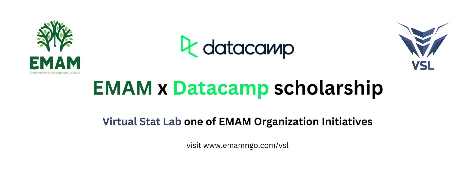 Datacamp Scholarship | EMAM